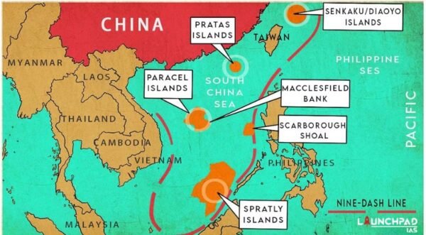 China's 9-Dash Line Policy & South China Sea Dispute - LaunchPad IAS