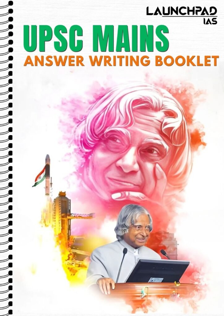 UPSC Mains Answer Writing Booklet (Pack of 2) - LaunchPad IAS