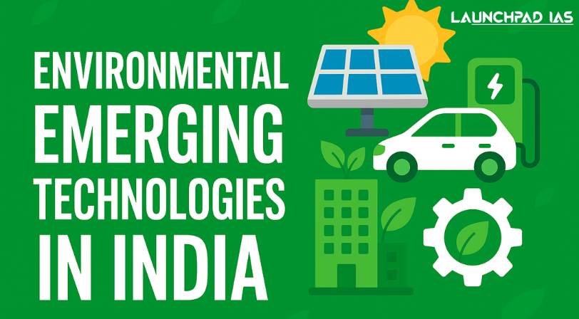 Environmental Emerging Technologies in India