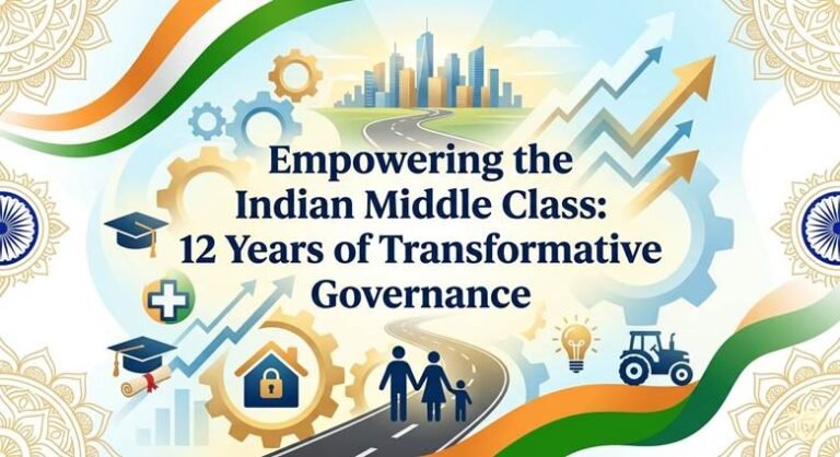 Empowering the Indian Middle Class 12 Years of Governance